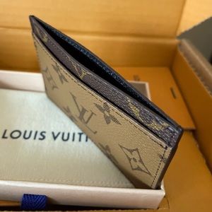 Louis Vuitton | Accessories | Louis Vuitton Monogram Reverse Card ...